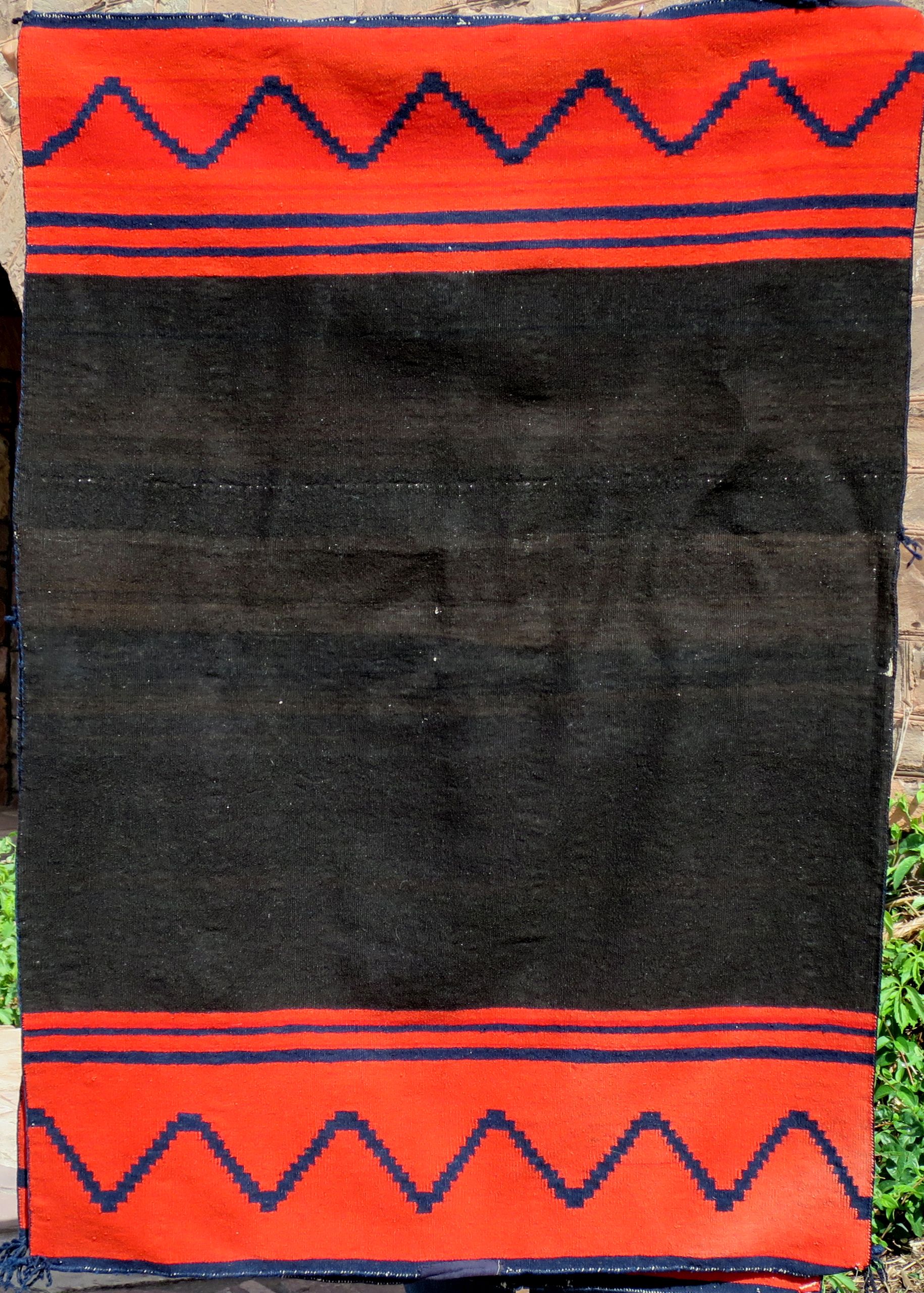 Navajo Handwoven Teec Nos Pos w/ Burntwater Rug