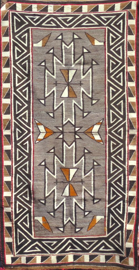 Navajo Handwoven Teec Nos Pos w/ Burntwater Rug - Cameron Trading Post